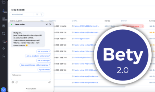 Bety 2.0 má chat a dostane přehled o Vaší odborné způsobilosti - Broker ...